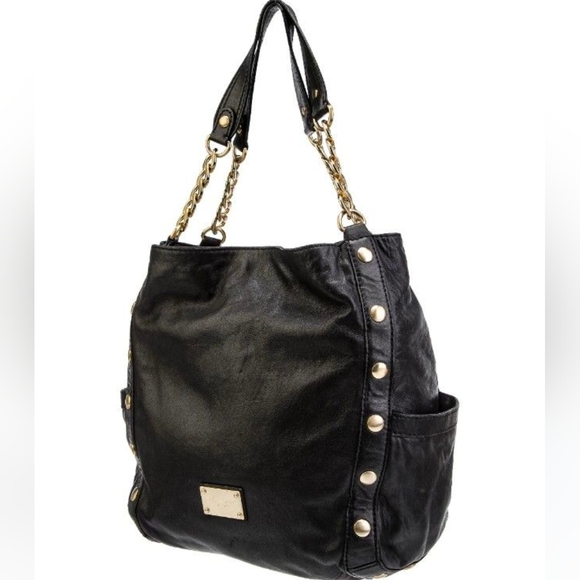 Michael Kors | Bags | Michael Kors Large Shoulder Tote Black Soft ...